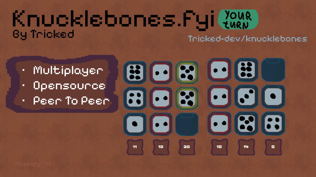 Knucklebones - 1v1 Dice Game